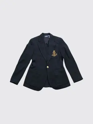 Polo Ralph Lauren Slim-fit Wool-blend Blazer With Patch Pockets
