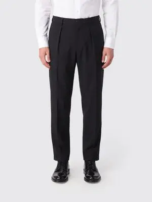 Giorgio Armani Pleated Virgin Wool Chino Trousers