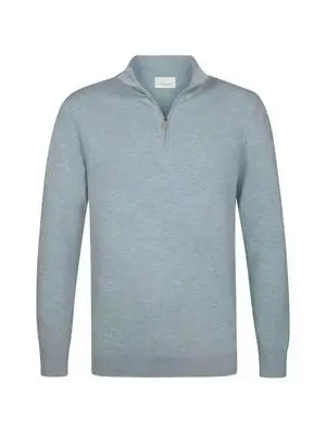 PROFUOMO Quarter-zip Sweater - Blue