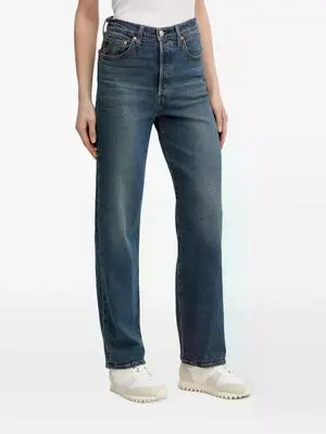 LEVI'S Ribcage Straight-leg Jeans - Blue