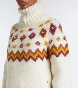 Goldbergh Hanashi Embellished Turtleneck Sweater