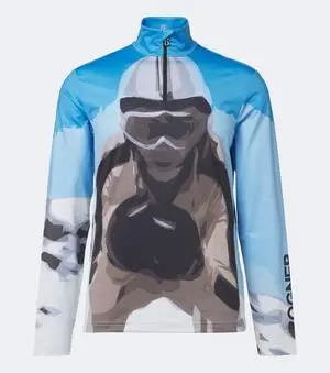 Bogner Verti Printed Ski Top - Multicoloured