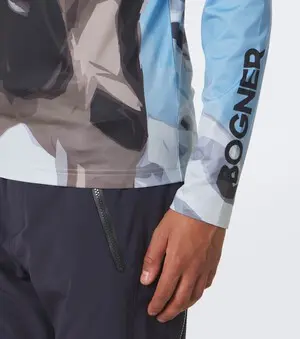 Bogner Verti Printed Ski Top