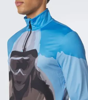 Bogner Verti Printed Ski Top