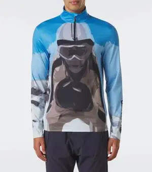 Bogner Verti Printed Ski Top
