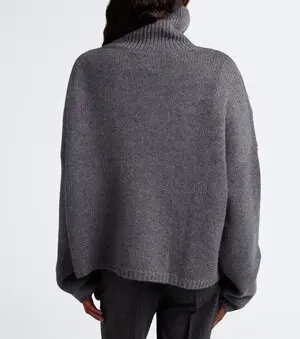 LISA YANG Zerlina Cashmere Turtleneck Sweater