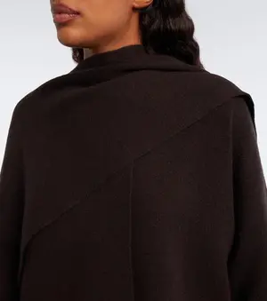 LISA YANG Nessa Scarf-detail Cashmere Cardigan