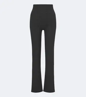 LESET Lauren Jersey Straight Pants