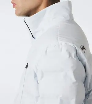 Aztech Mountain Nuke Hooded Down Ski Jacket - Blue
