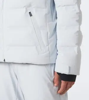 Aztech Mountain Nuke Hooded Down Ski Jacket - Blue