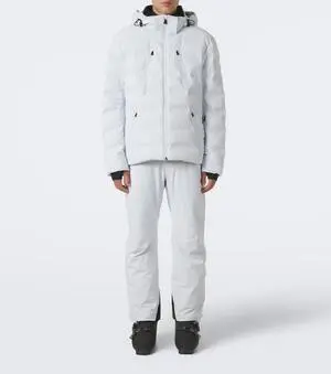 Aztech Mountain Nuke Hooded Down Ski Jacket - Blue