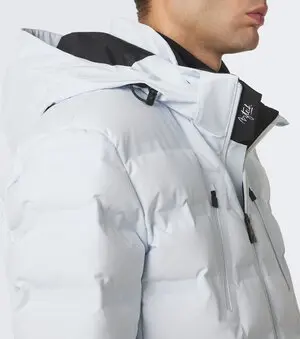 Aztech Mountain Nuke Hooded Down Ski Jacket - Blue