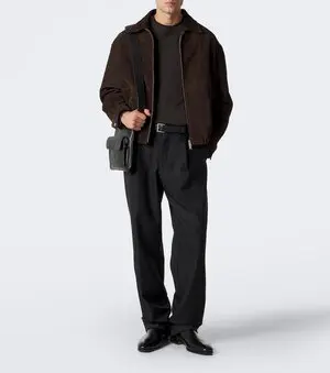 METIER Slide Leather Messenger Bag