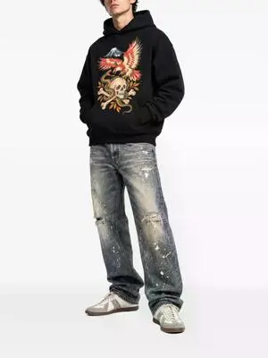 MELT Graphic-print Cotton Hoodie