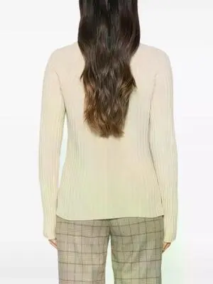 Eric Bompard Ribbed High-neck Sweater