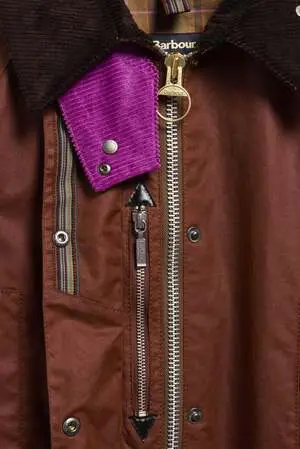 Barbour X Paul Smith Beauf Wax Jacket