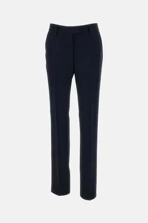 Alberto Biani Slim Pants In Cady - Blue