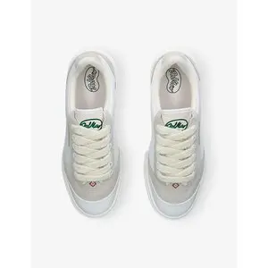 Casablanca Del Mar Suede And Leather Trainers