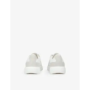 Casablanca Del Mar Suede And Leather Trainers
