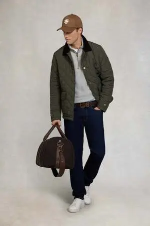 Holland Cooper Quarter Zip Sweat Marl