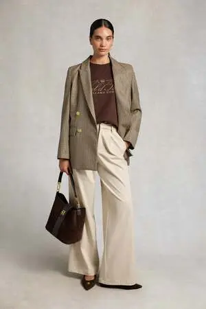 Holland Cooper Overd Destination Tee - Walnut