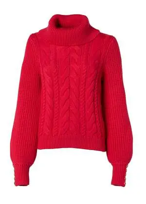 Holland Cooper Corded Roll Neck Knit 's