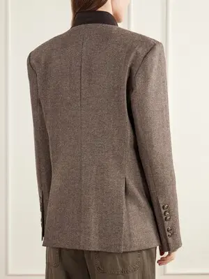 TWP Herringbone Wool And Cashmere-blend Jacket