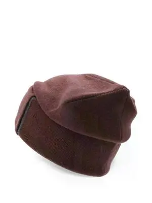 Brunello Cucinelli Monili-trim Knitted Beanie Hat