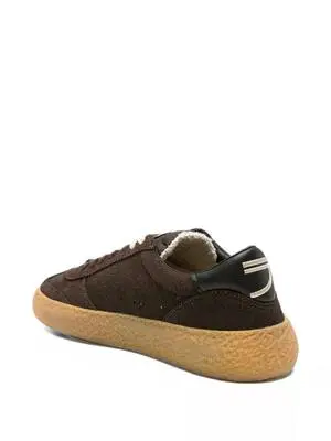 PURAAI Logo-patch Suede Sneakers