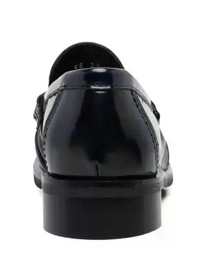 POEVE Leona Polished Leather Loafers