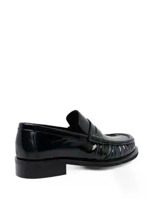 POEVE Leona Polished Leather Loafers