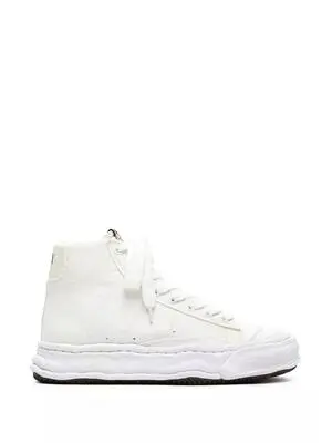 Mihara Yasuhiro Jackson Og Sole Canvas High-top Sneakers - White