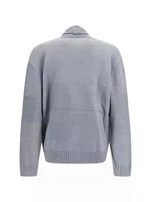 Gcds Logo-embossed Shawl-collar Cardigan