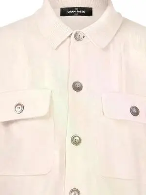 GRAN SASSO Polo Collar Knit Cardigan
