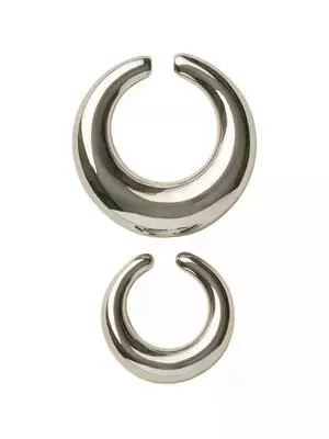 PANCONESI Blow Up Circular-design Ear Cuffs
