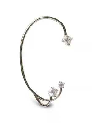 PANCONESI Three Point Ear Cuff - Silver