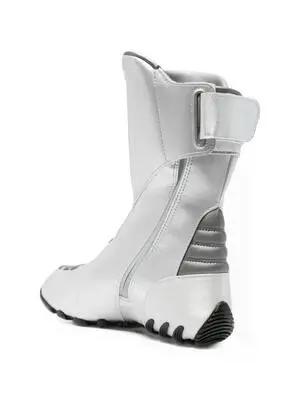 Adidas High-top Panelled Sneakers