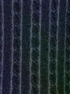 LORENZONI Cable-knit Roll-neck Sweater