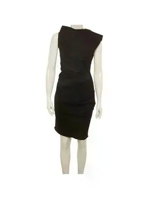 LANVIN Draped Mini Dress