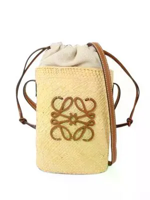 Loewe Anagram Square Pocket Bucket Bag