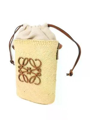 Loewe Anagram Square Pocket Bucket Bag