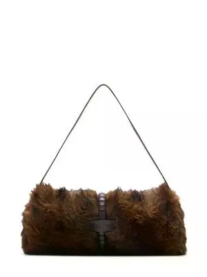 Casadei Sub Zero Faux-fur Shoulder Bag