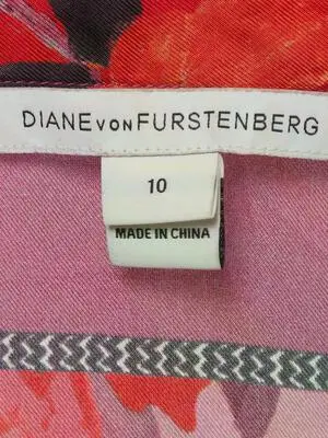 Diane Von Furstenberg Chrystie Printed Silk Dress