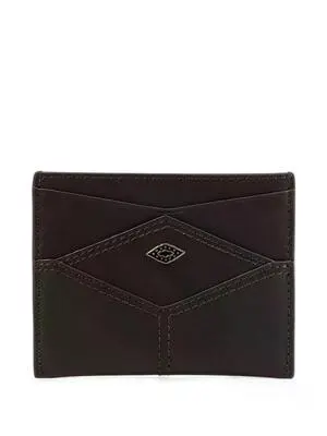 Ba&sh Logo-embossed Cardholder - Brown