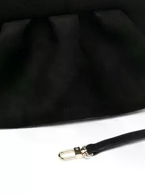 THEMOIRE Medium Bios Ruched Clutch Bag