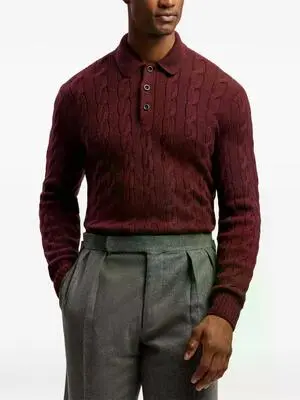 Ralph Lauren Purple Label Cable-knit Cashmere Sweater