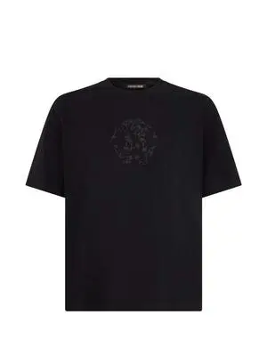 Roberto Cavalli Logo-print Cotton T-shirt