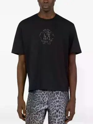 Roberto Cavalli Logo-print Cotton T-shirt