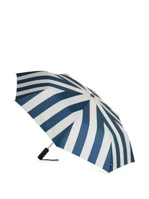 HAY Regn Striped Telescopic Umbrella - Blue