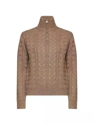 Max Mara Cable-knit Cashmere Sweater
